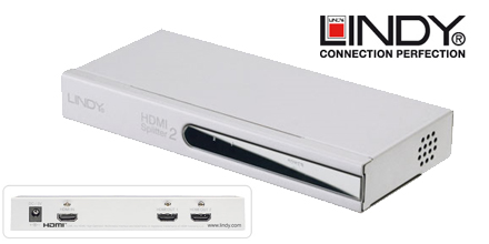 Lindy HDMI Splitter 2 Port | HDMI 1.3b Splitter